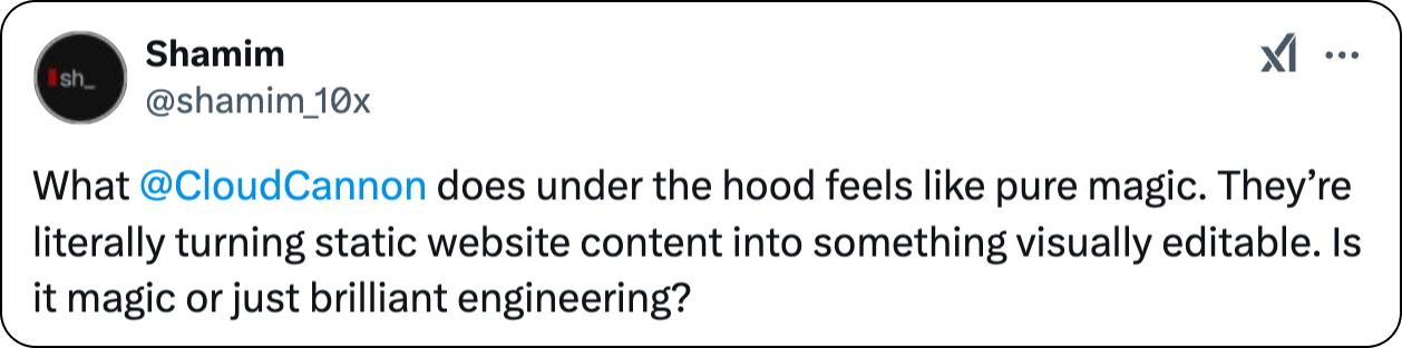 What is a static website? | CloudCannon